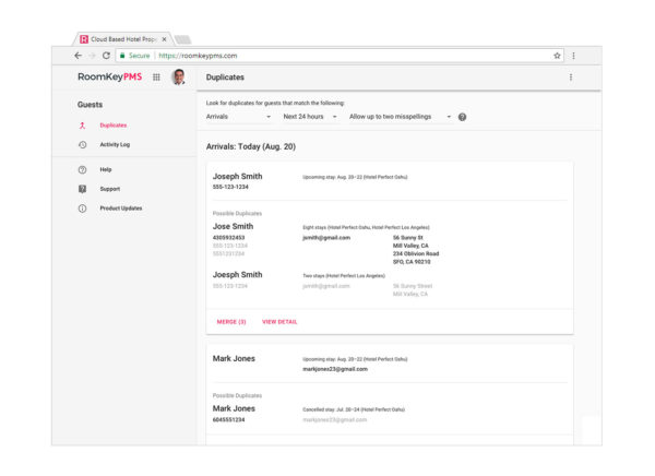 Features - RoomKeyPMS