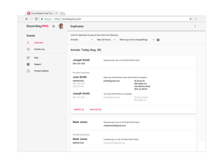 Features - RoomKeyPMS